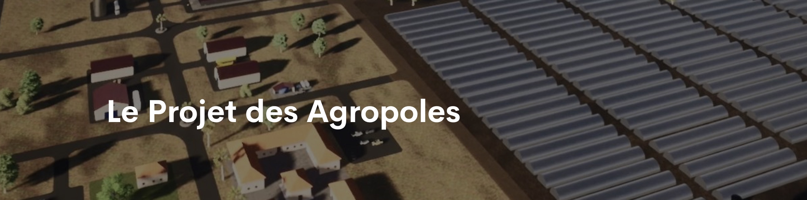 AGROPOLES - Suivi des opérations